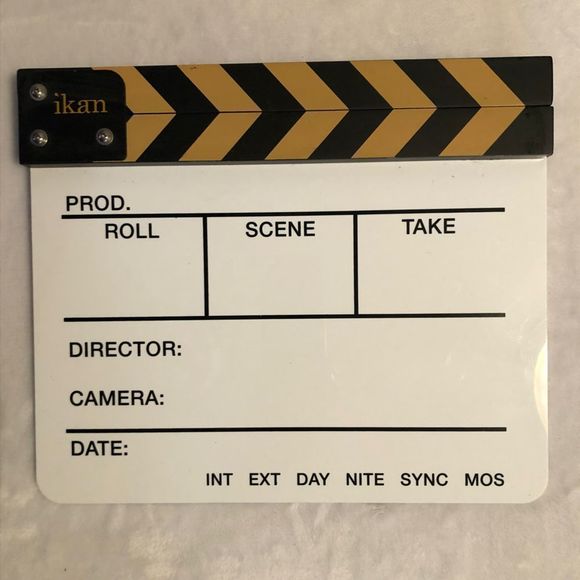 Ikan Corp. | Other | Movie Set Clapboard | Poshmark